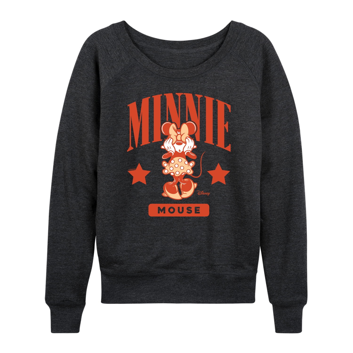 Disney - Minnie Mouse Collegiate - Women's Lightweight French Terry ...