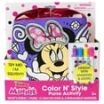 Disney Minnie Mouse Color and Style Purse Activity Set - Walmart.com