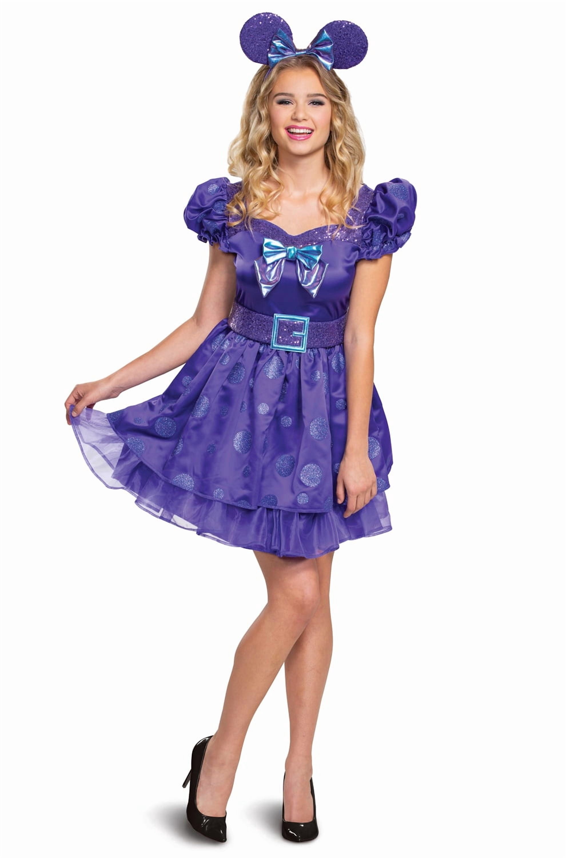 Minnie Mouse Purple Potion Dress Deluxe Women's Costume Large 12-14 ...