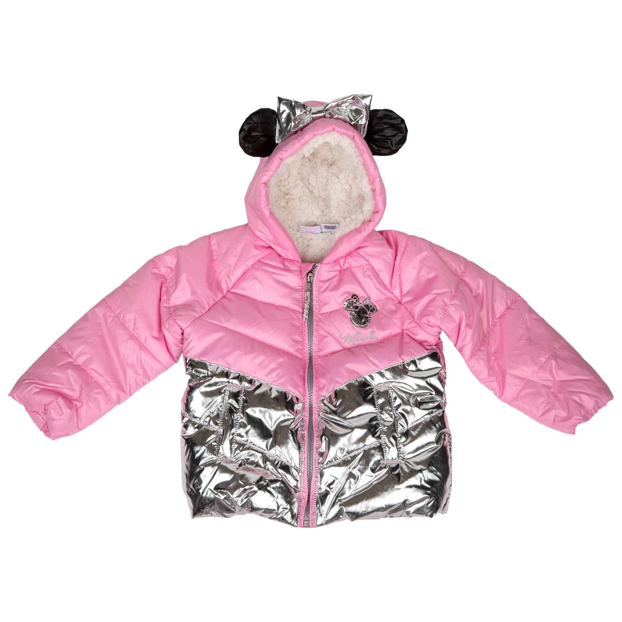 Disney Minnie Mouse Costume Puffy Kids Jacket-Toddler 3T - Walmart.com