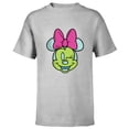Disney Minnie Mouse Cute Winking Face Retro Pop Art - Short Sleeve T ...