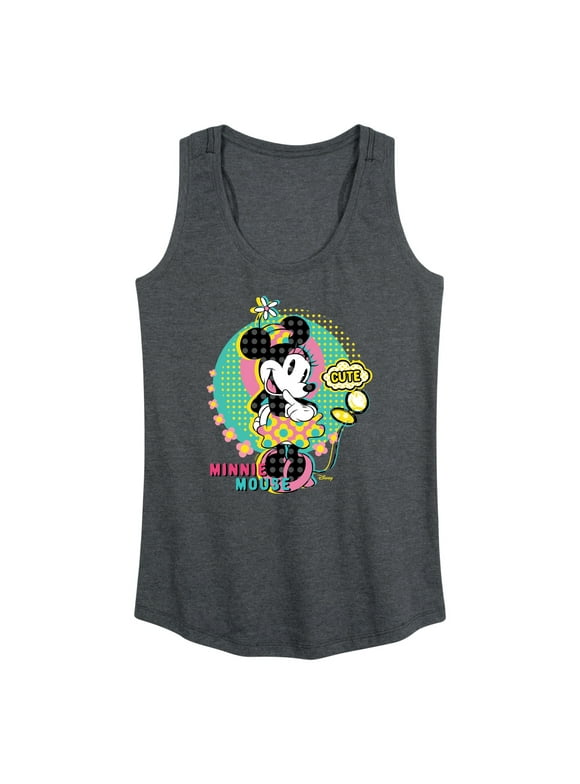 Minnie Mouse Tank Top Womens