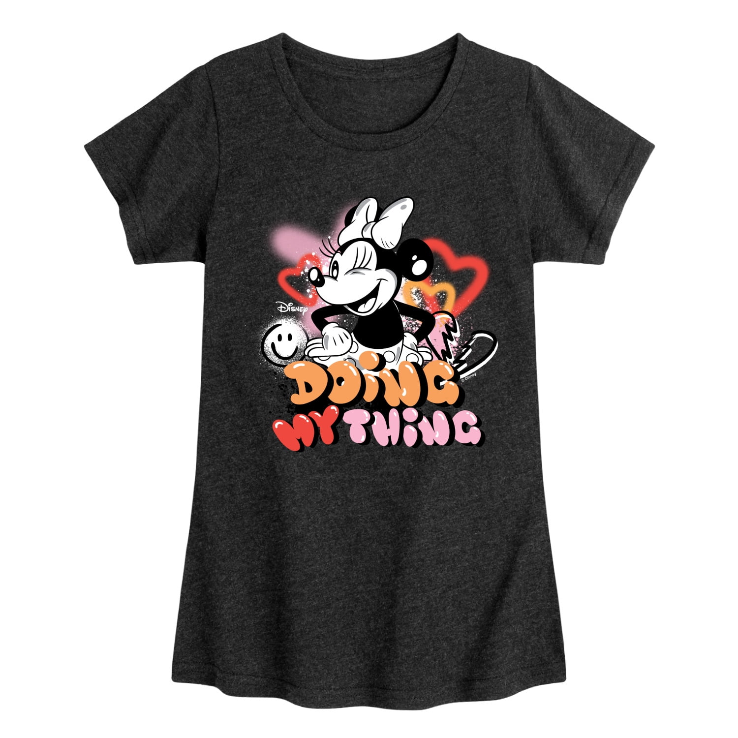 Disney - Minnie Mouse Doing My Thing - Toddler & Youth Girls Short ...