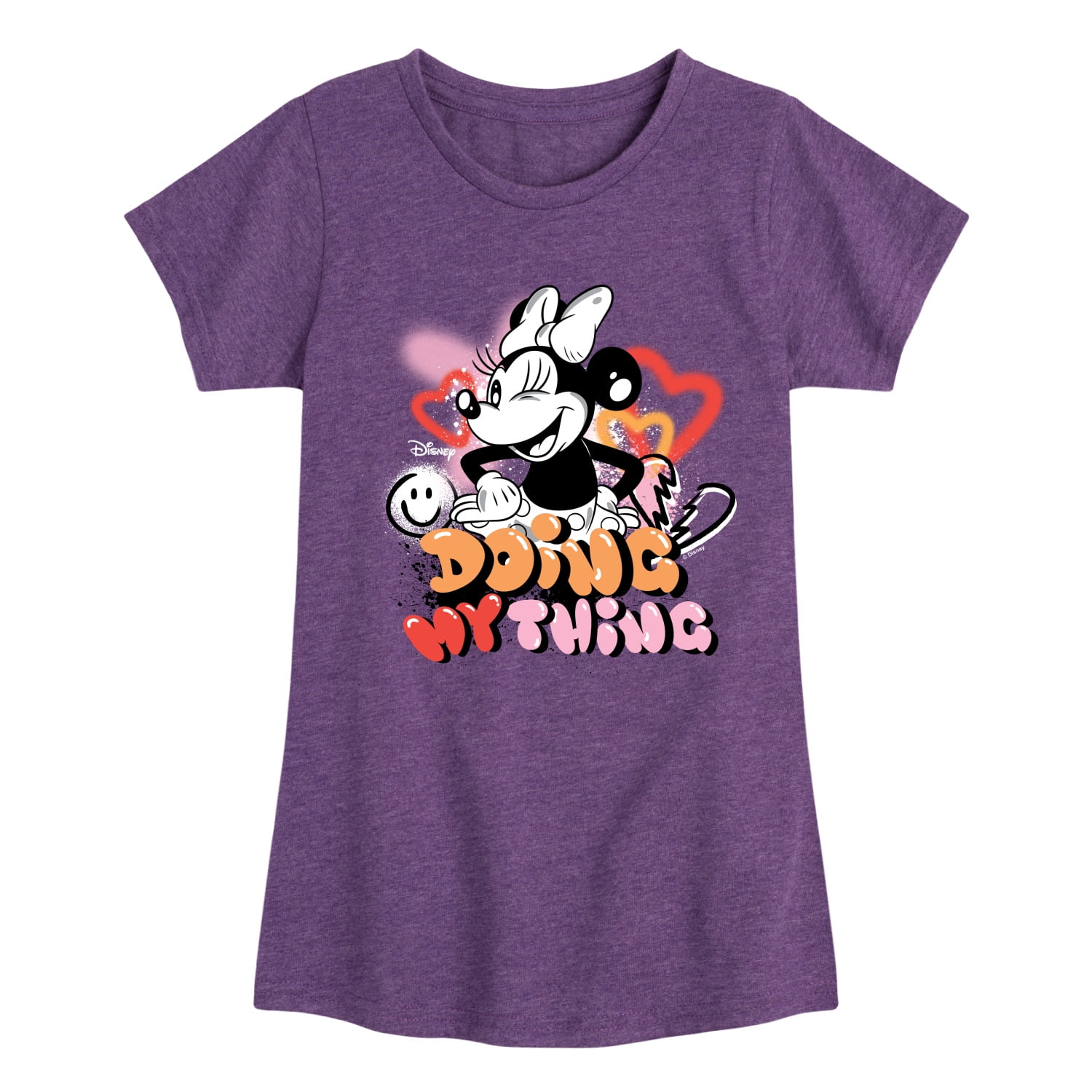 Disney - Minnie Mouse Doing My Thing - Toddler & Youth Girls Short ...