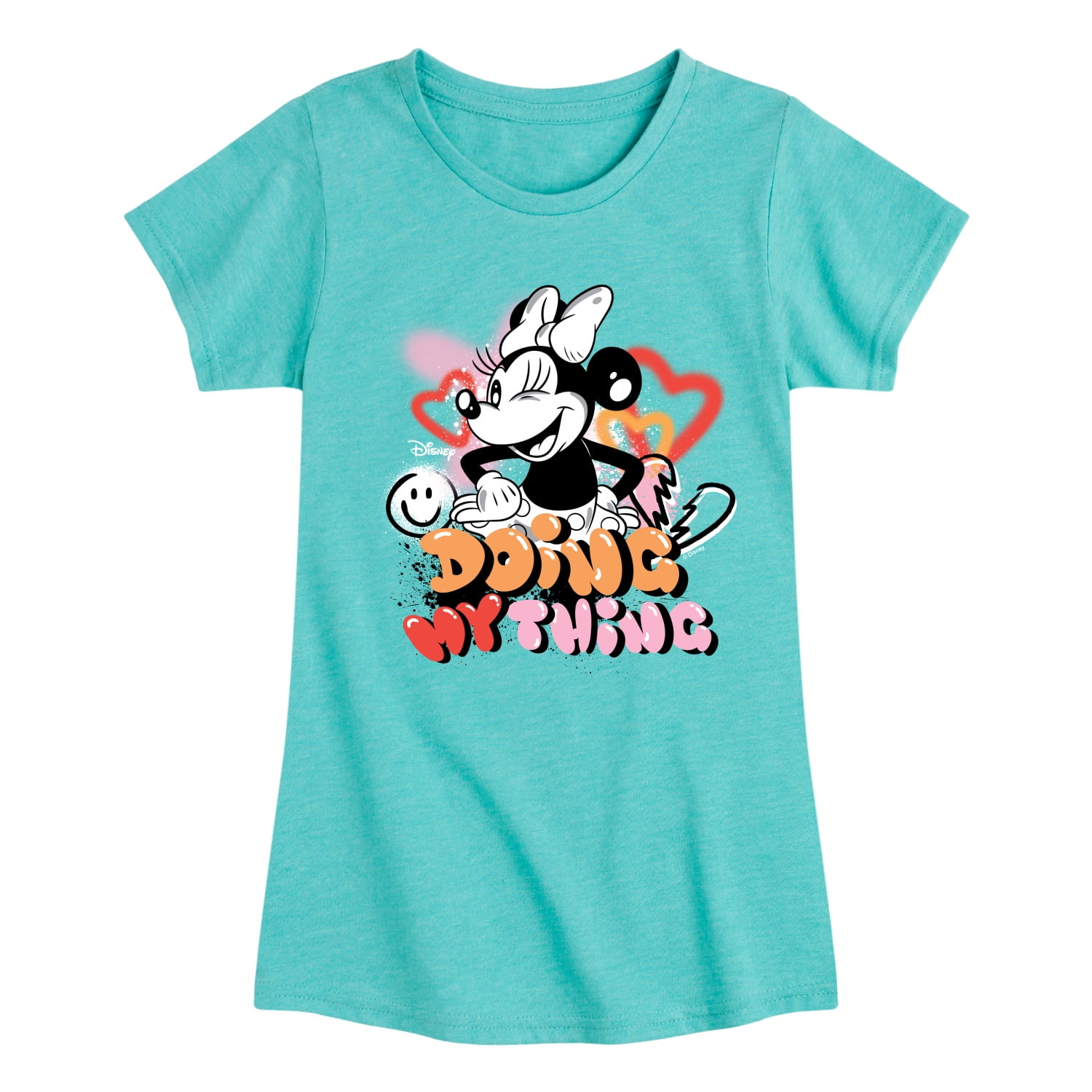 Disney - Minnie Mouse Doing My Thing - Toddler & Youth Girls Short ...