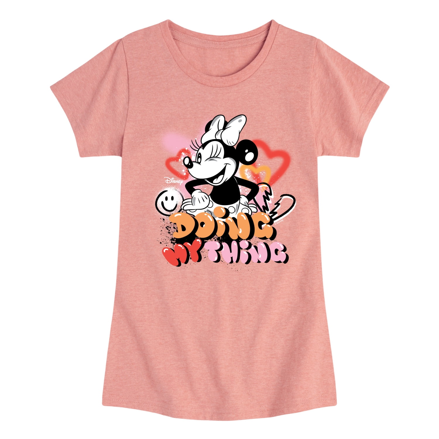Disney - Minnie Mouse Doing My Thing - Toddler & Youth Girls Short ...