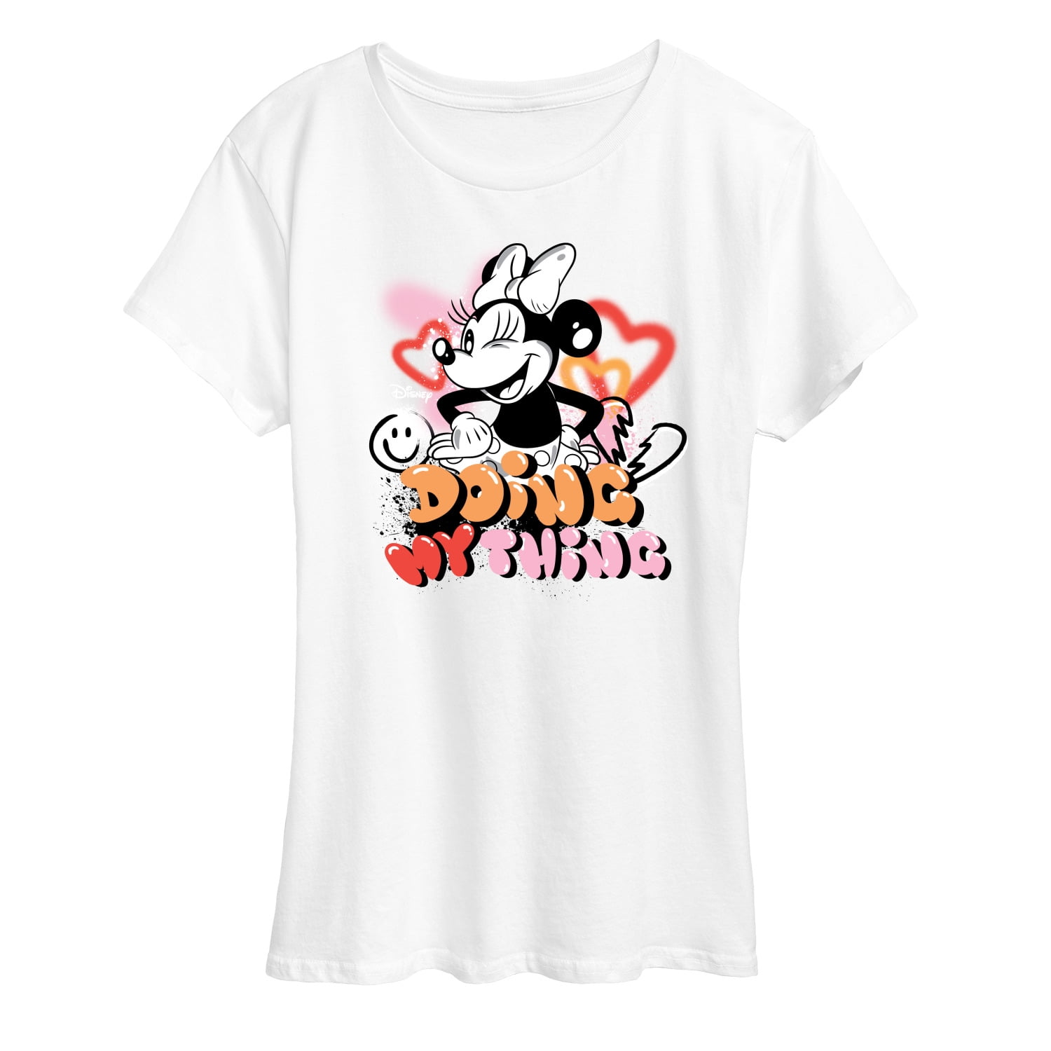 Disney - Minnie Mouse - Doing My Thing - Women's Short Sleeve Graphic T ...