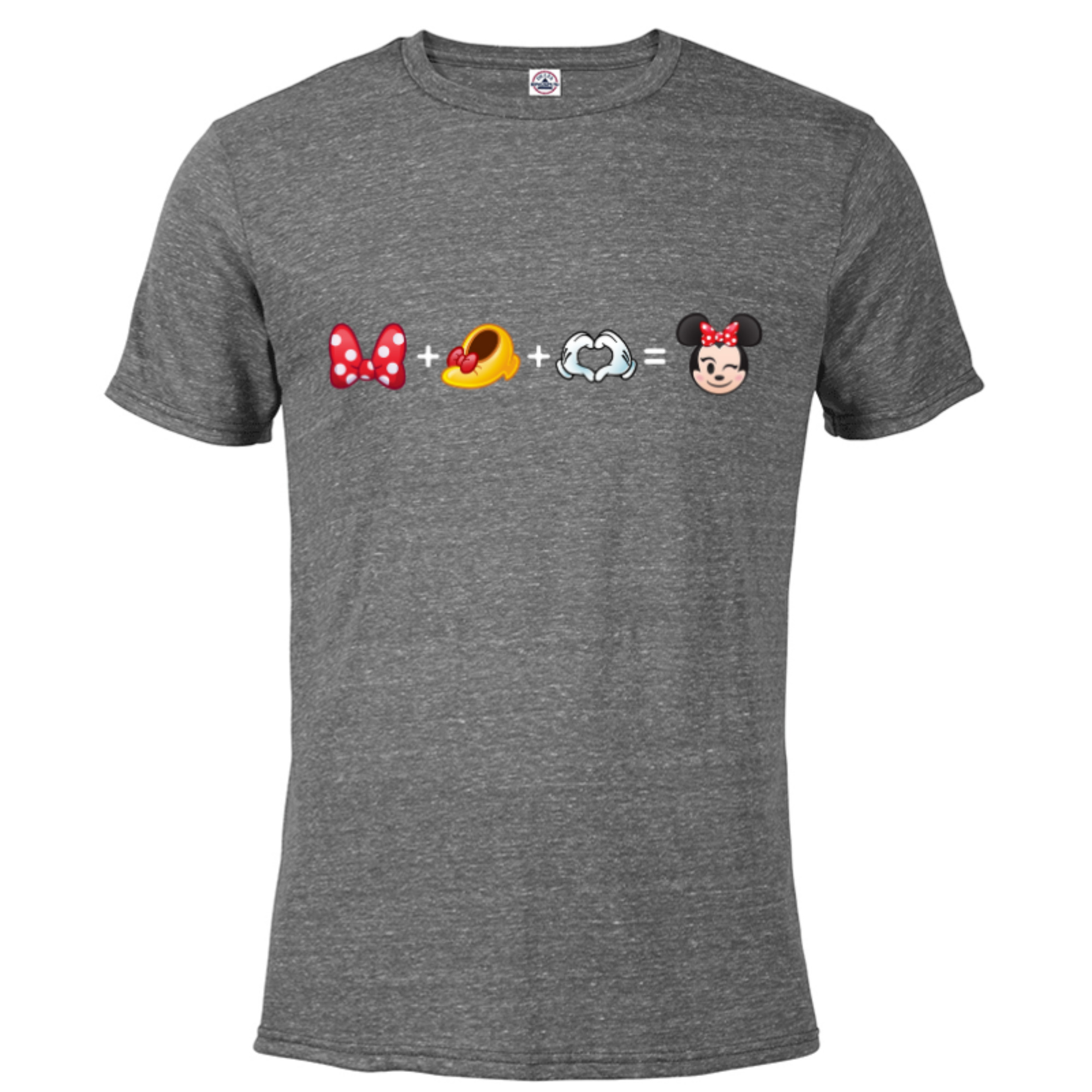 Disney Minnie Mouse Emoji Code Formula - Short Sleeve Blended T-Shirt ...