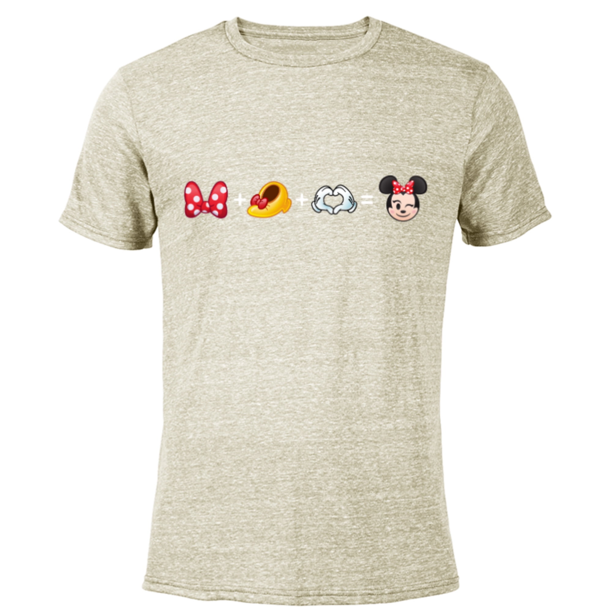 Disney Minnie Mouse Emoji Code Formula - Short Sleeve Blended T-Shirt ...