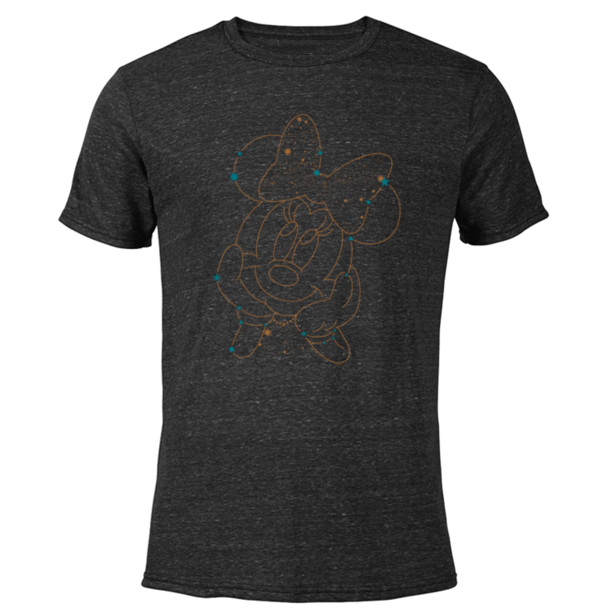 Disney Minnie Mouse Face Constellation - Short Sleeve Blended T-Shirt ...