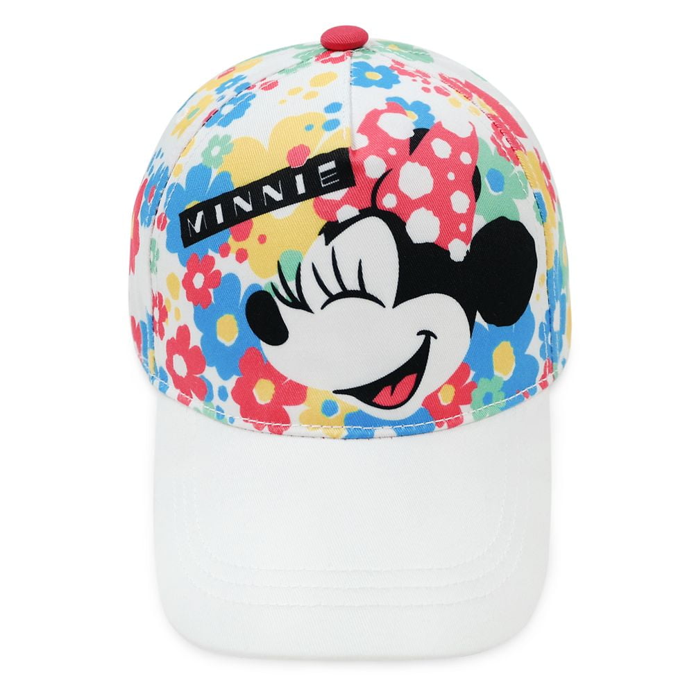 Disney Minnie Mouse Floral Baseball Cap for Kids Youth One Size ...