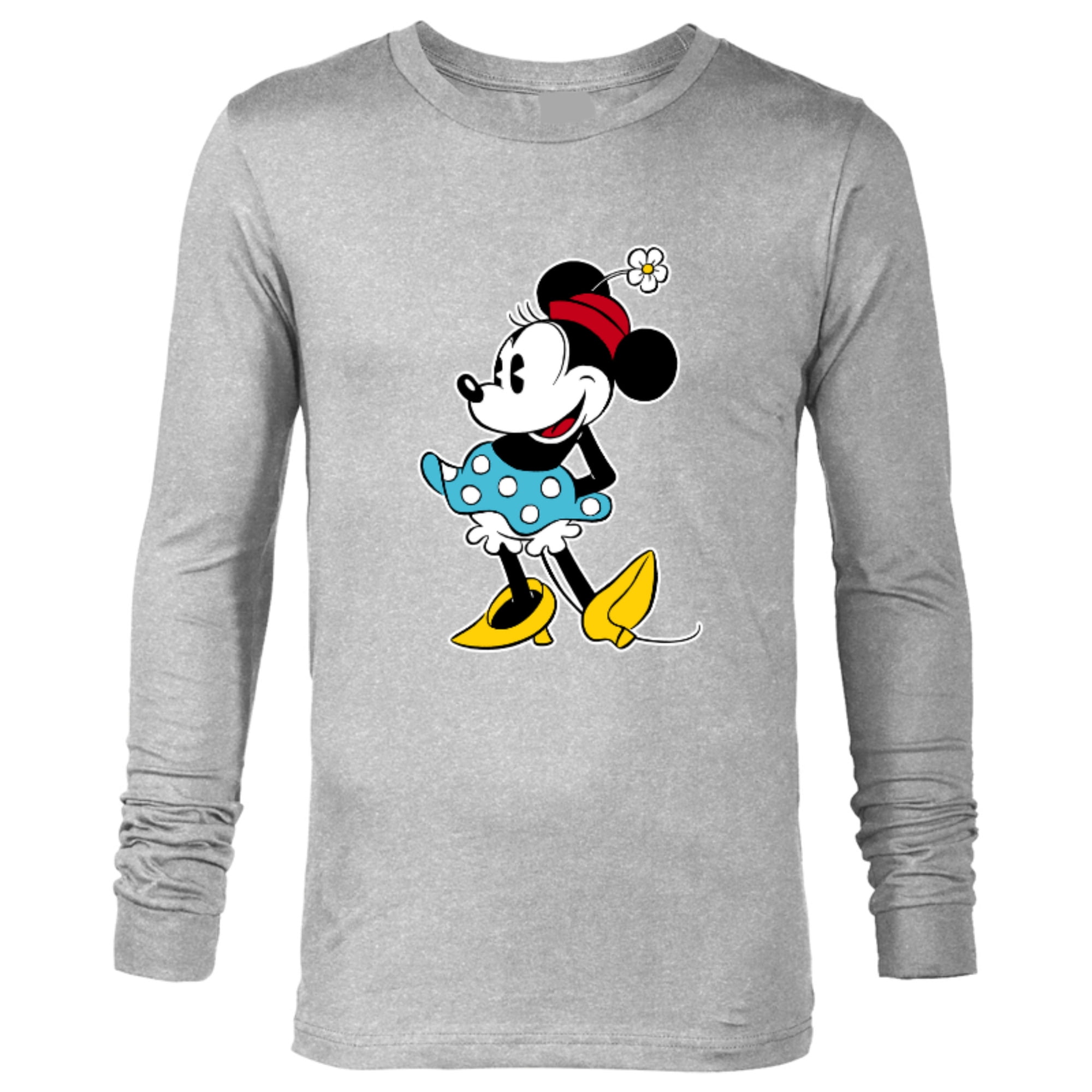 Disney Minnie Mouse Flower Hat - Long Sleeve T-Shirt for Men ...