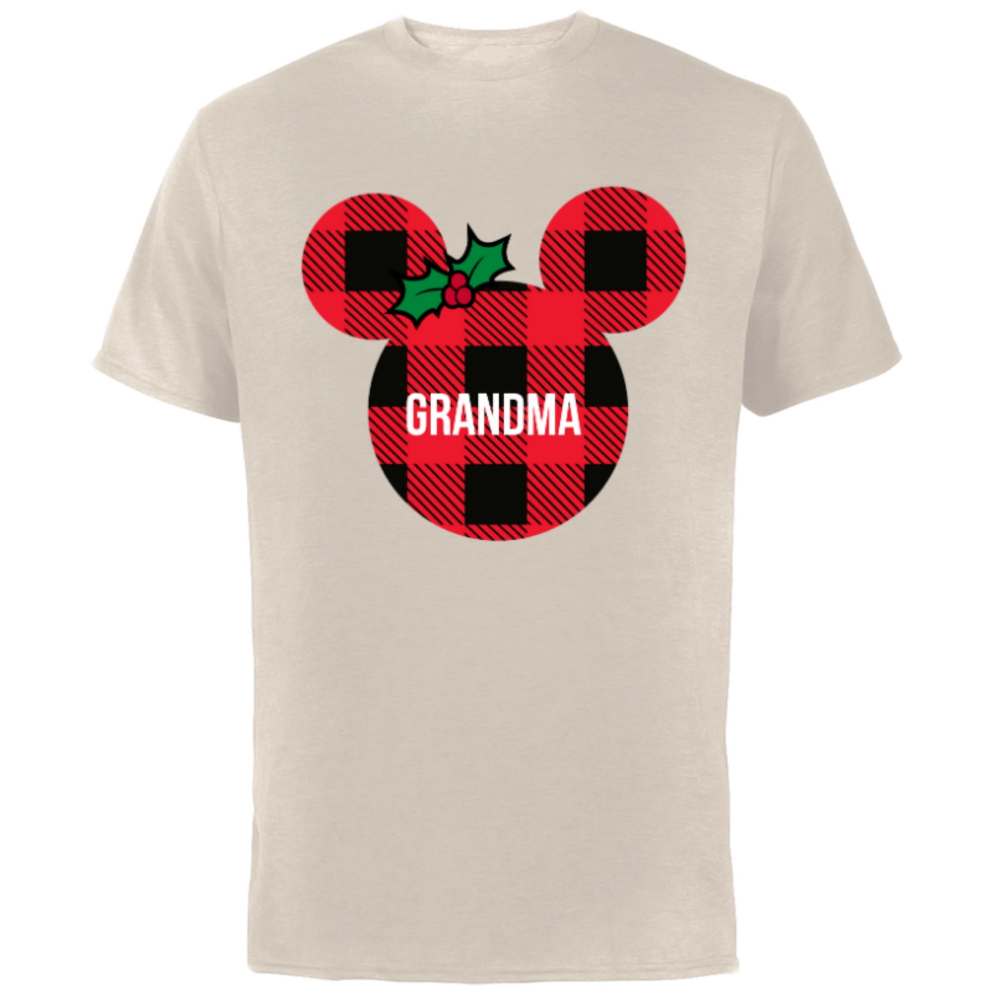 Disney Minnie Mouse GRANDMA Holiday Family - Short Sleeve Cotton T ...