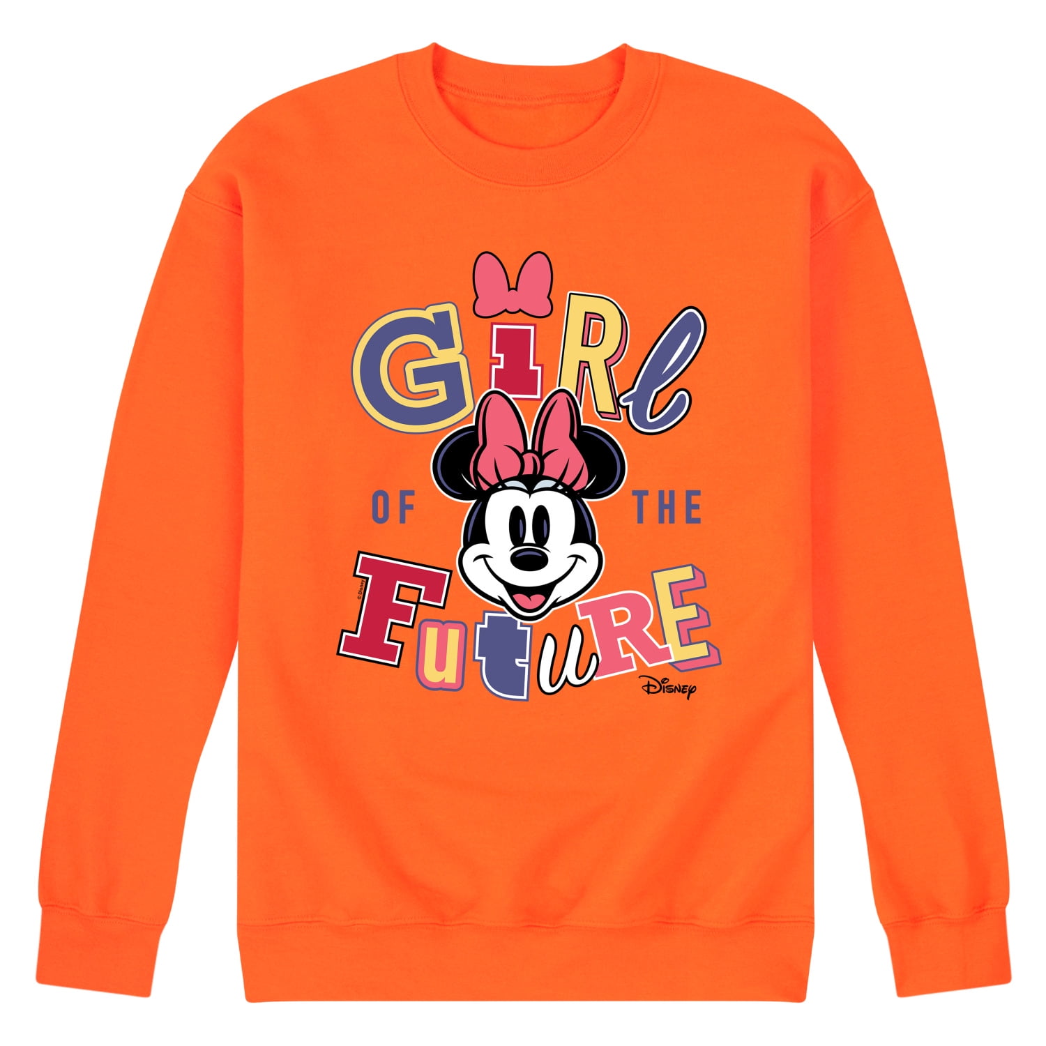 Disney - Minnie Mouse - Girl of the Future - Men's Crew Neck Fleece ...
