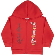 DISNEY Girls Lilo & Stitch Zip Up Hoodie - Little and Big Girls Sizes 4 ...
