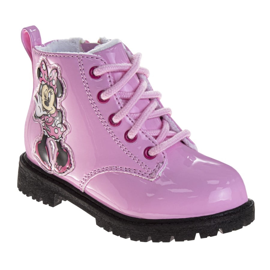 Disney Minnie Mouse Girls' Ankle Boots. (Toddler/Little Kids) - Pink ...