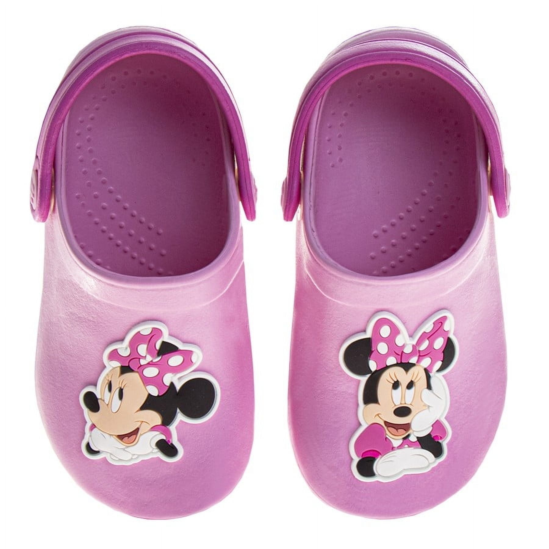 Disney Minnie Mouse Girls' Clogs. (Toddler/Little Kids) - Pink, Size: 7 ...
