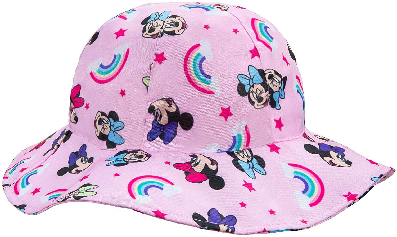 Disney Minnie Mouse Girls Pink Bucket Hat - Ages 2-7 Years - Walmart.com