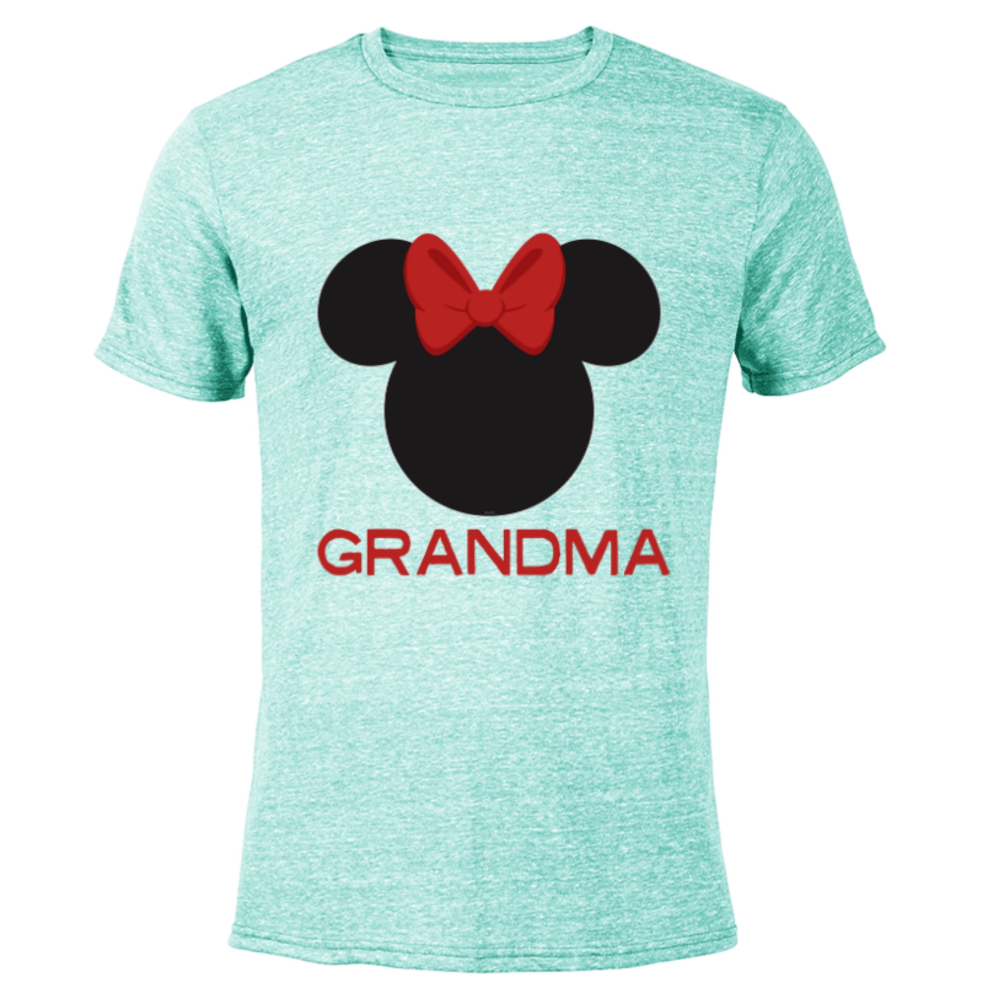 Disney Minnie Mouse Grandma Family - Short Sleeve Blended T-Shirt for ...