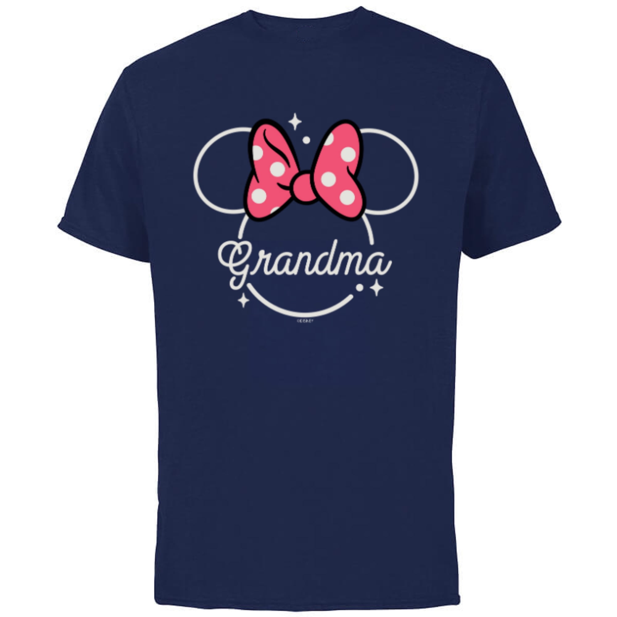 Disney Minnie Mouse Grandma Head Icon Magic Mother’s Day - Short Sleeve ...