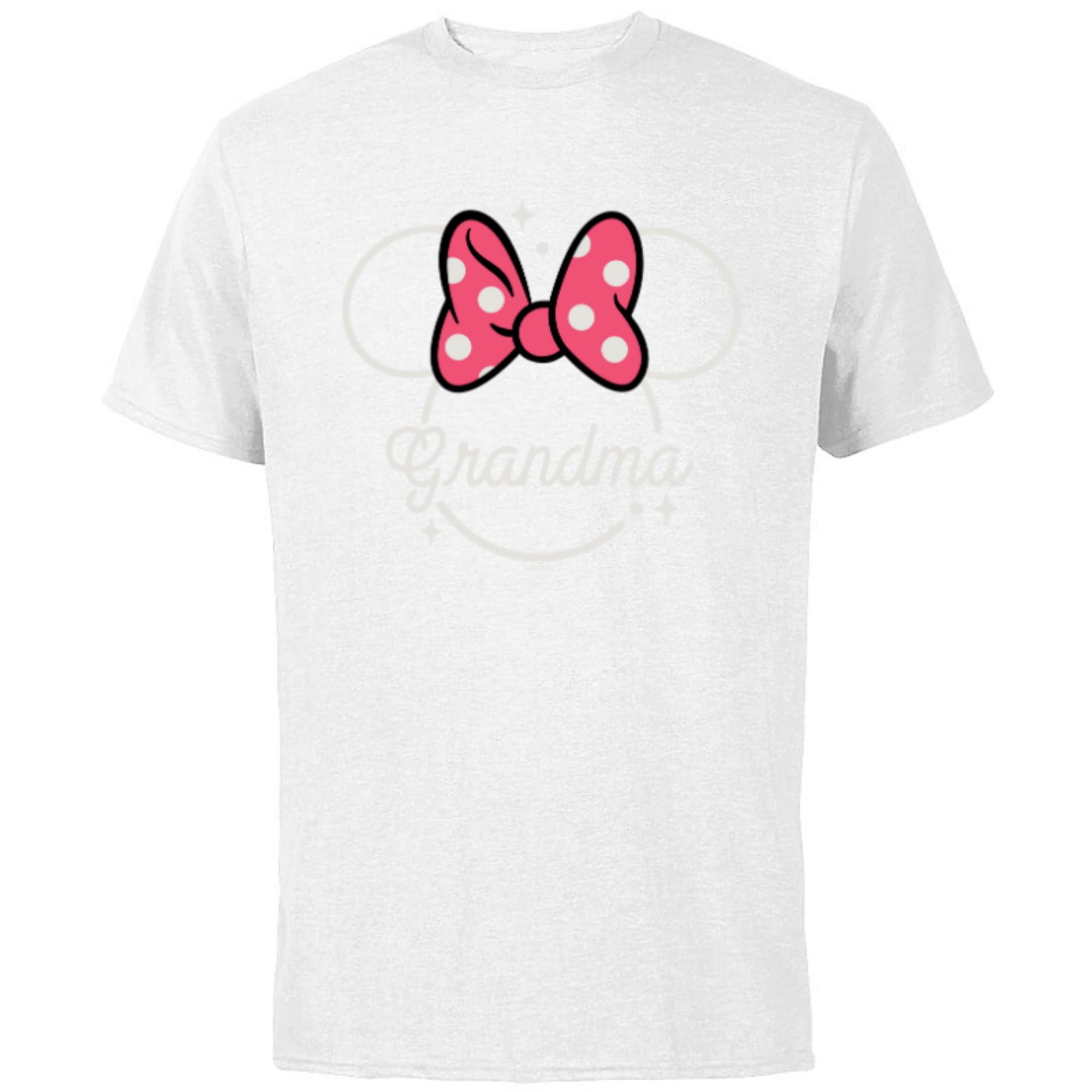 Disney Minnie Mouse Grandma Head Icon Magic Mother’s Day - Short Sleeve ...