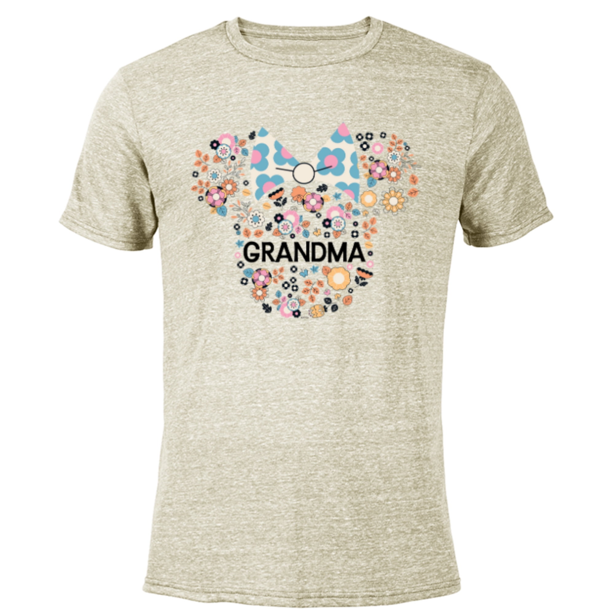 Disney Minnie Mouse Grandma Icon Flowers Mother’s Day - Short Sleeve ...