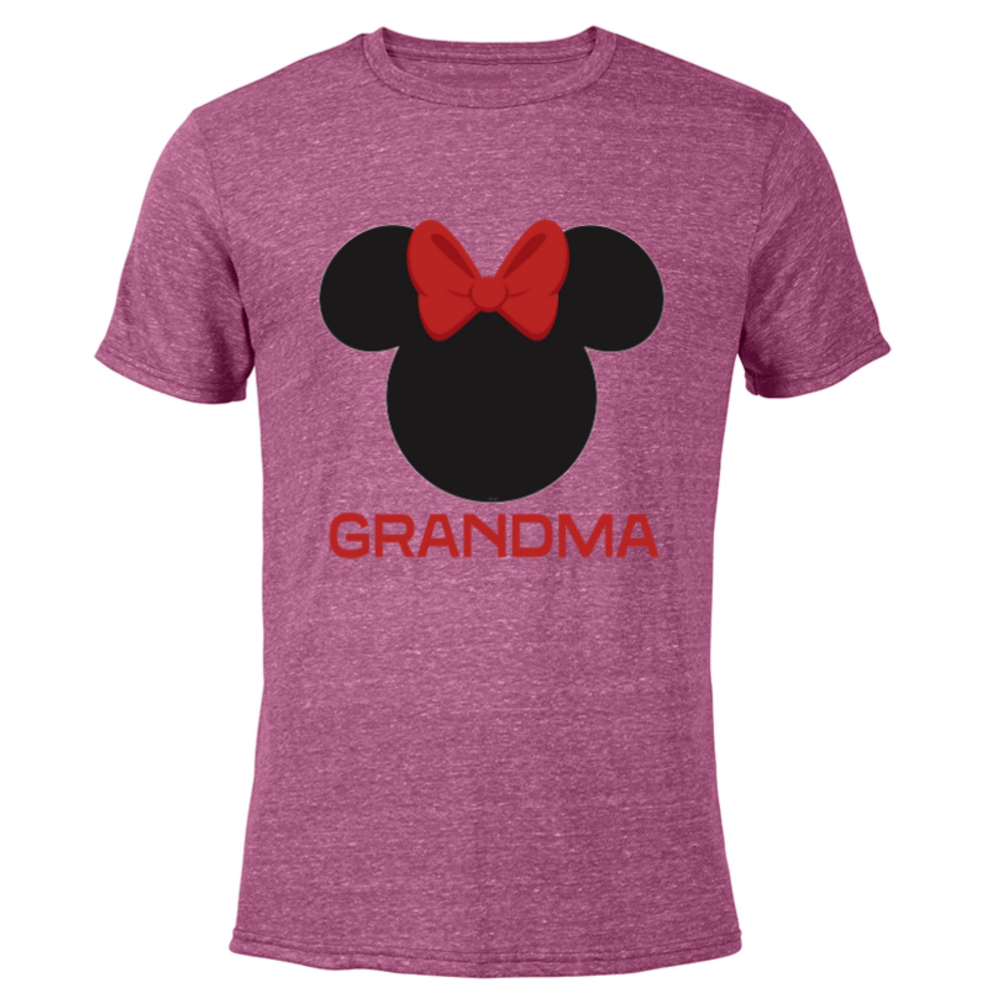 Disney Minnie Mouse Grandma Red Bow Family Mother’s Day - Short Sleeve ...