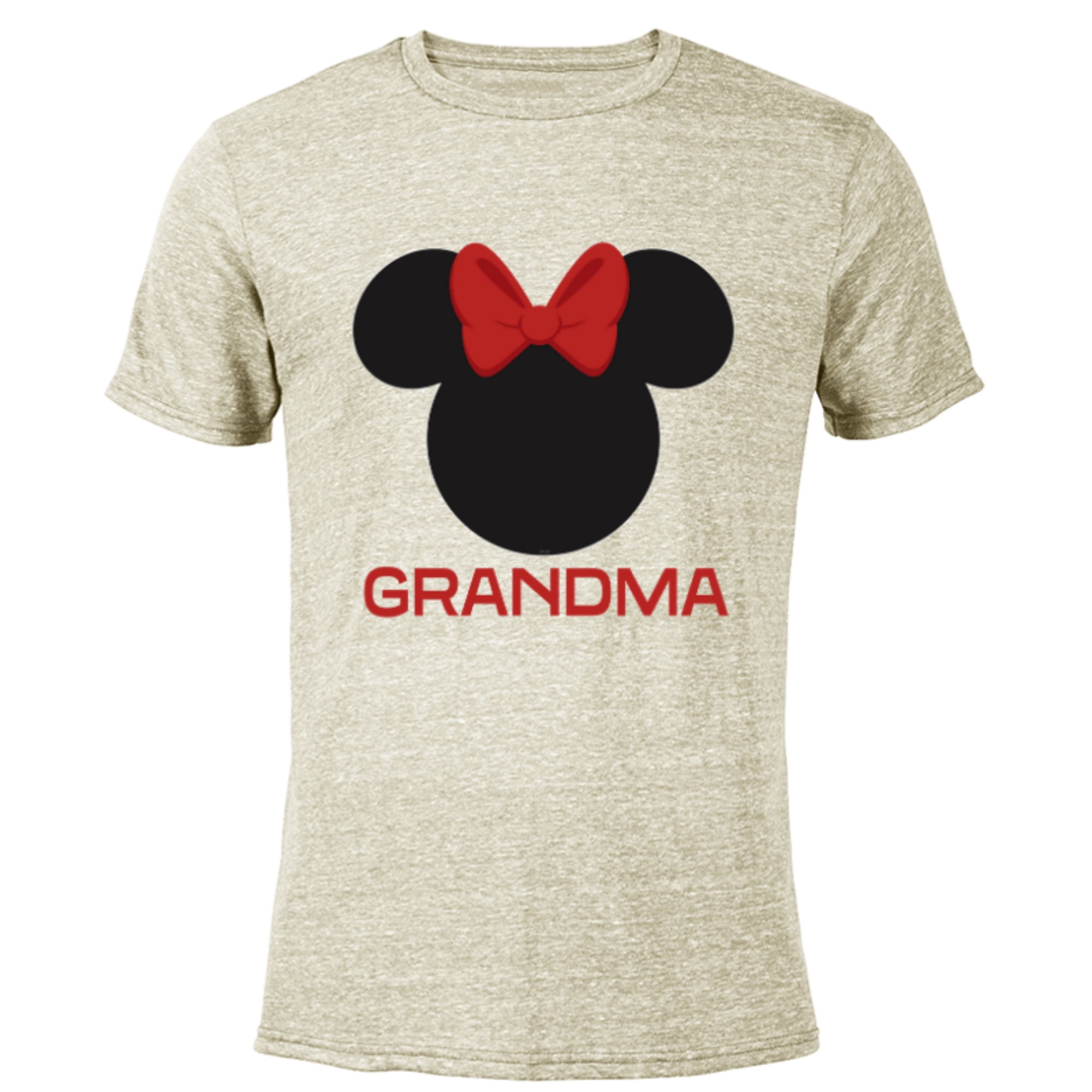 Disney Minnie Mouse Grandma Red Bow Family Mother’s Day - Short Sleeve ...