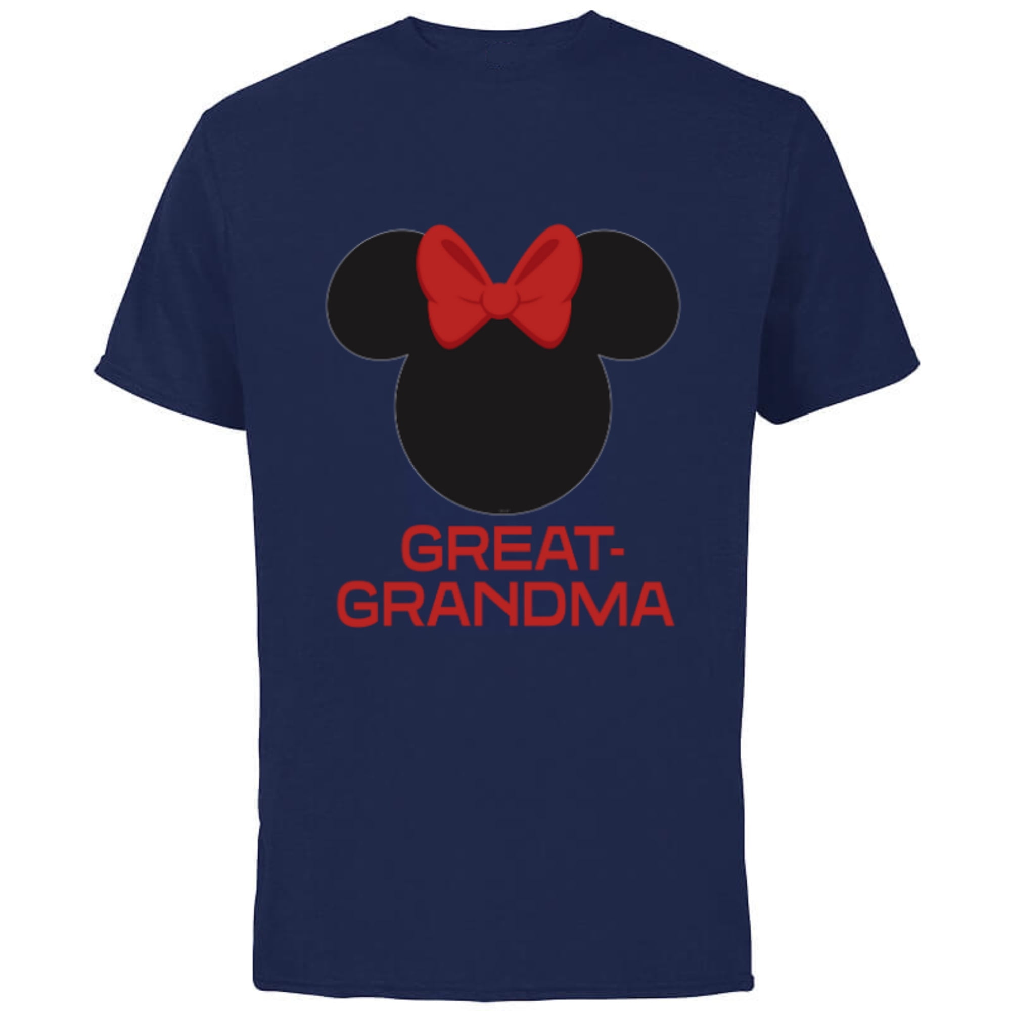 Disney Minnie Mouse Great-Grandma Red Bow Mother’s Day - Short Sleeve ...