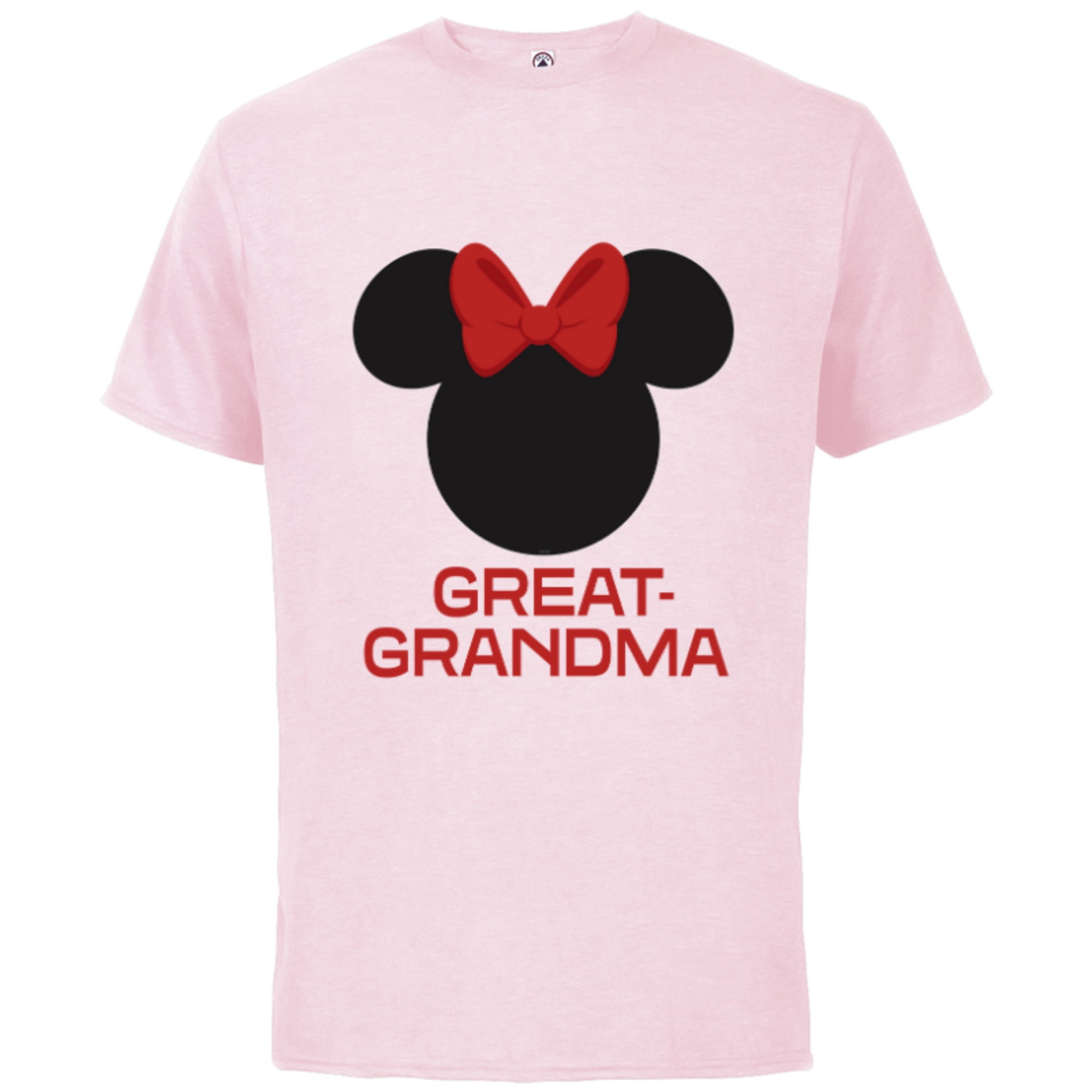 Disney Minnie Mouse Great-Grandma Red Bow Mother’s Day - Short Sleeve ...