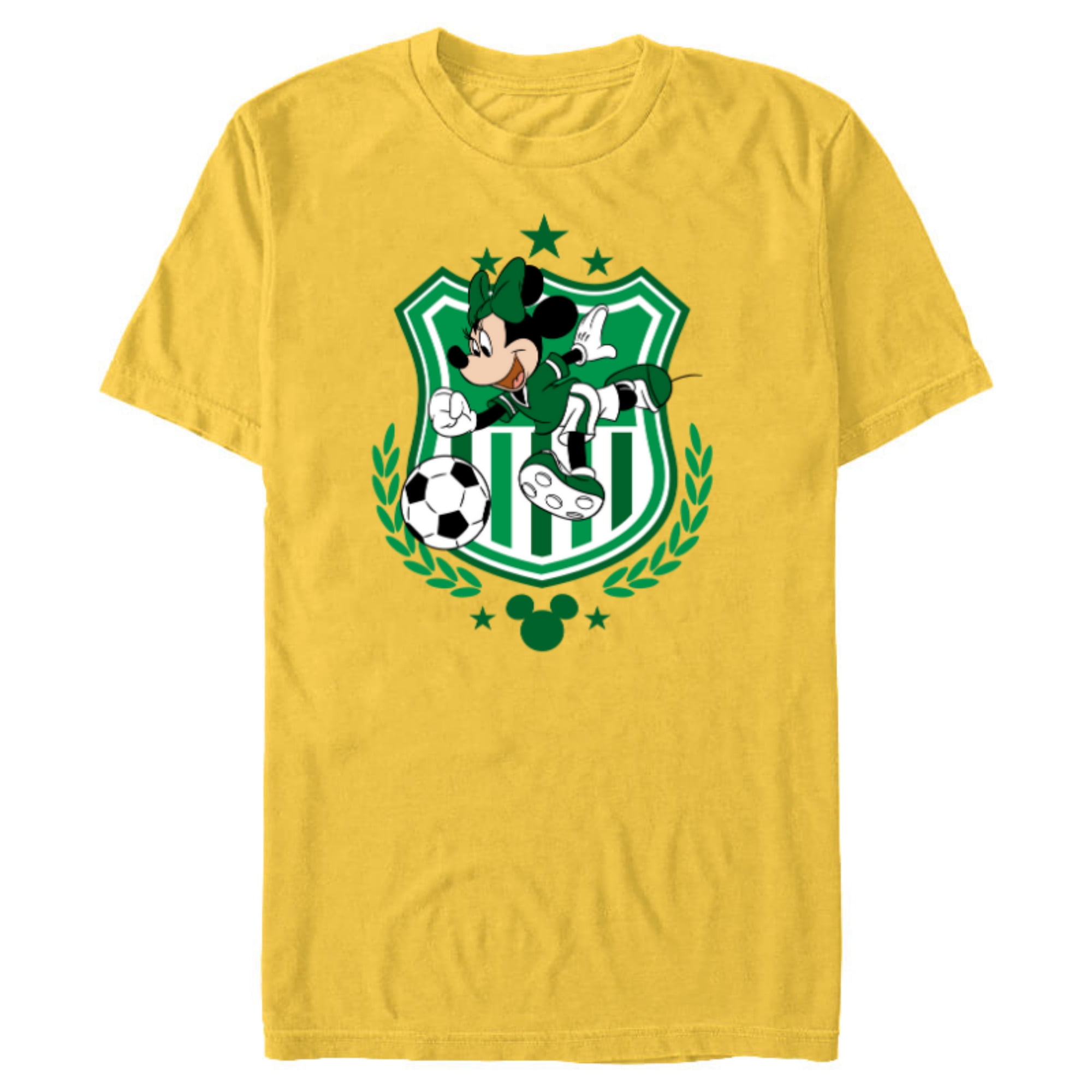 Disney Minnie Mouse Green Team Sports Soccer - Short Sleeve Blended T ...