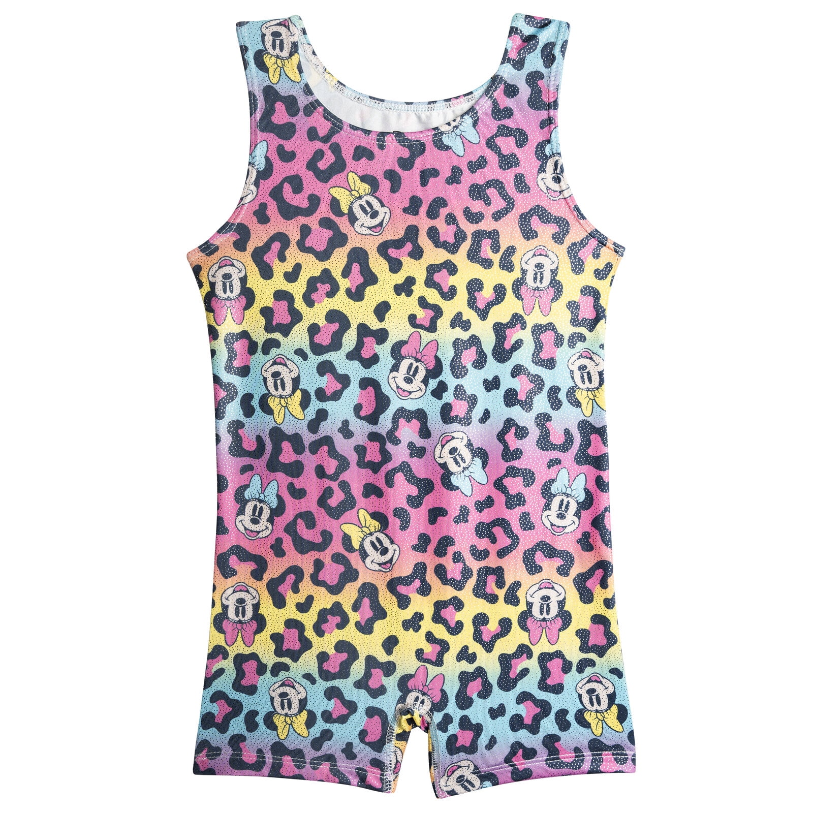 Disney Minnie Mouse Gymnastics Leotard Sleeveless Romper Toddler to ...