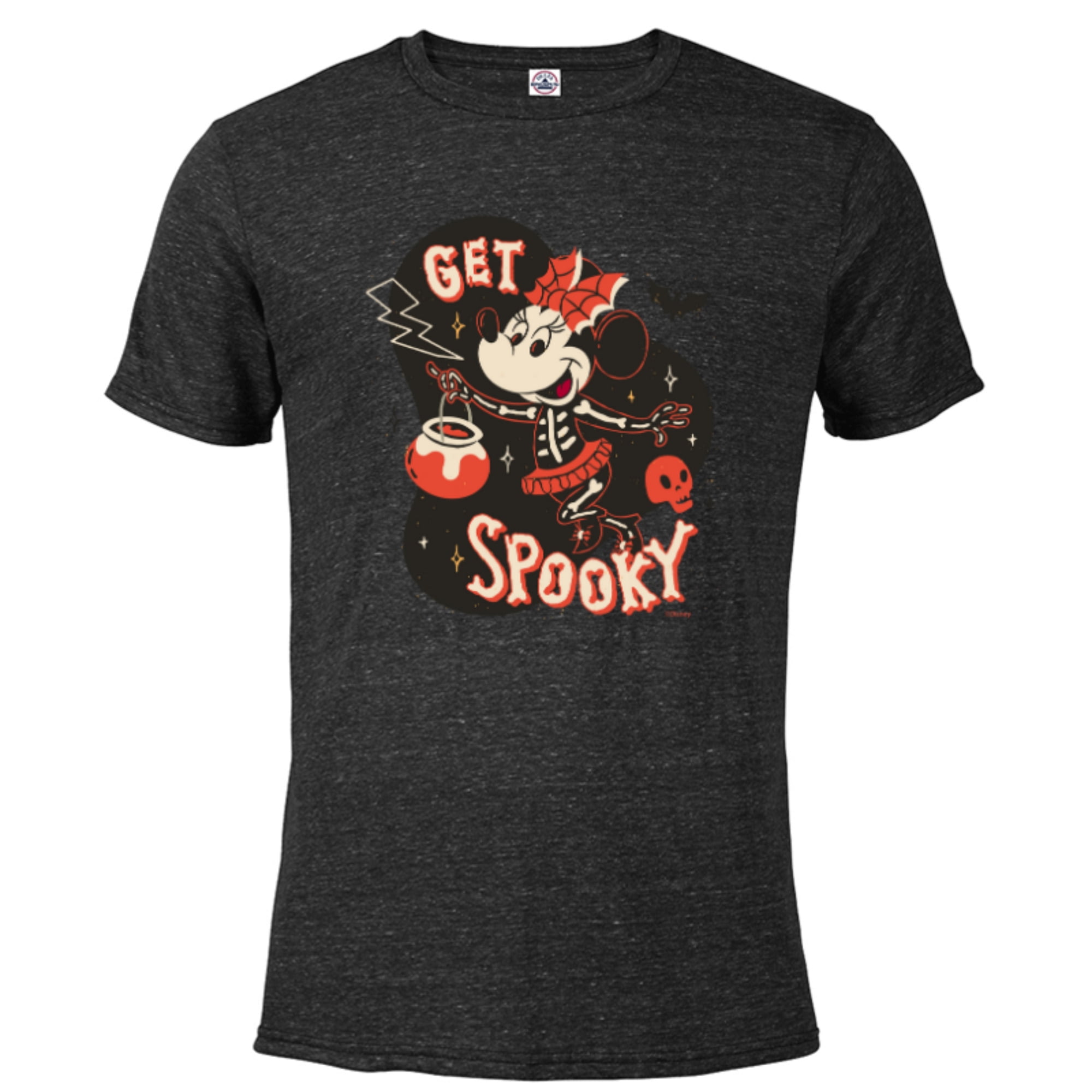 Disney Minnie Mouse Halloween Skeleton Costume Get Spooky - Short ...