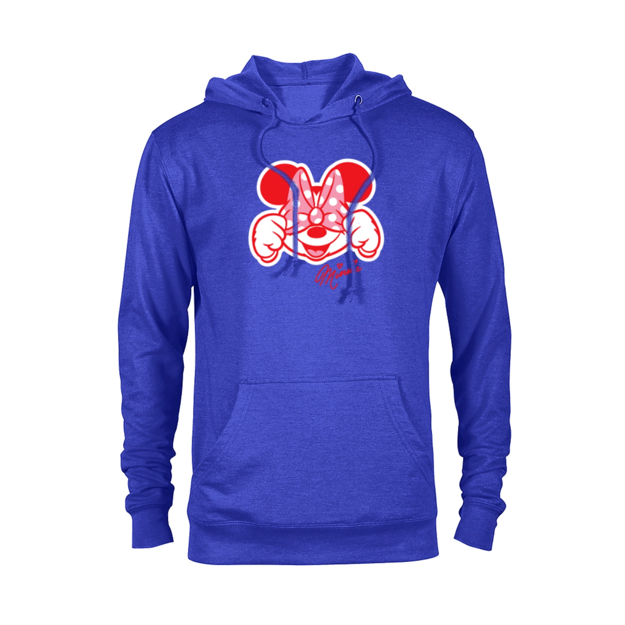 Disney Minnie Mouse Happy Cute Smiling Face Polka-Dot Bow - Pullover ...