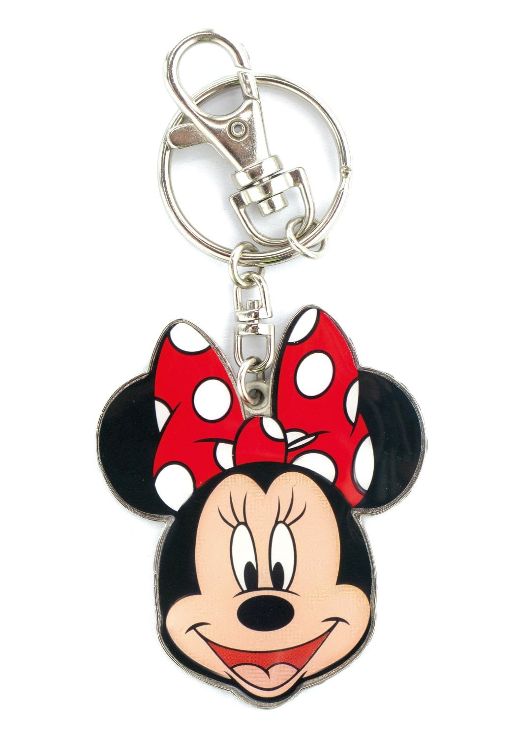 Disney Minnie Mouse Head Pewter Keychain - Walmart.com