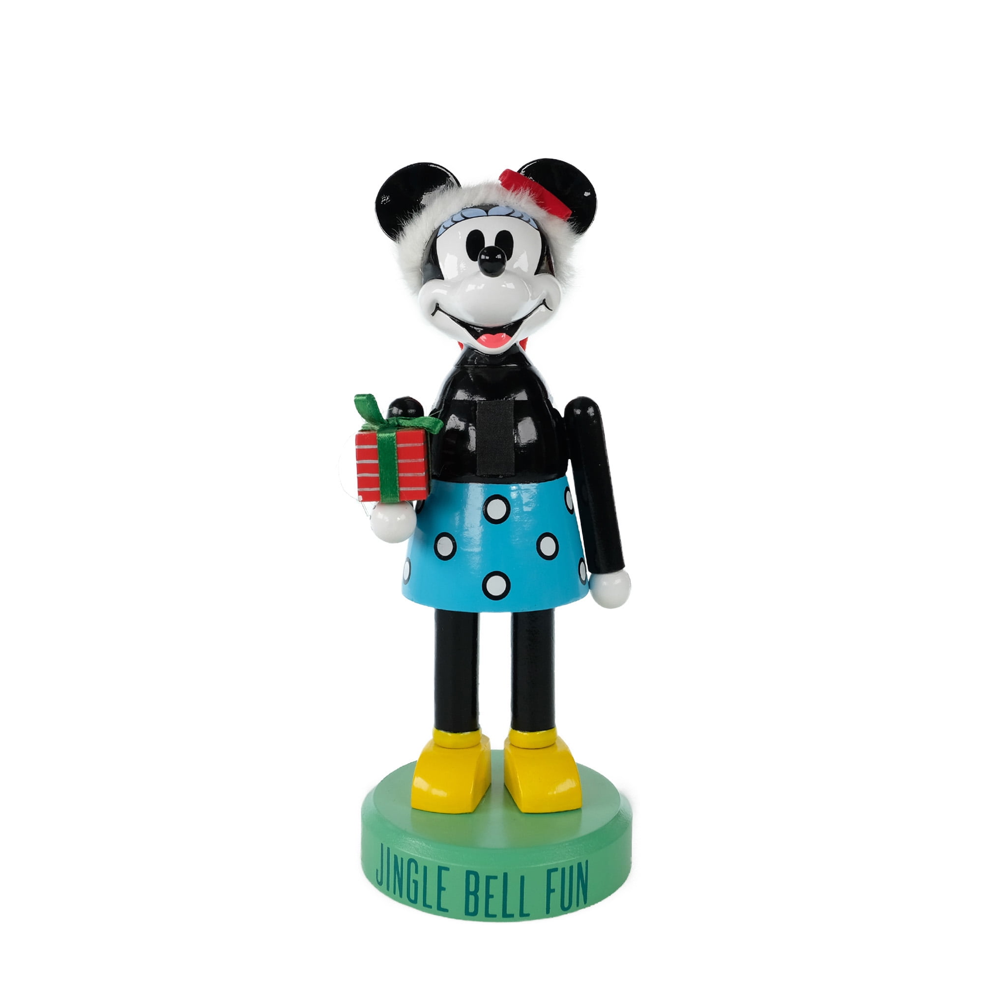 Disney, Minnie Mouse Holiday Nutcracker, 11 inches tall, Red, Multi ...