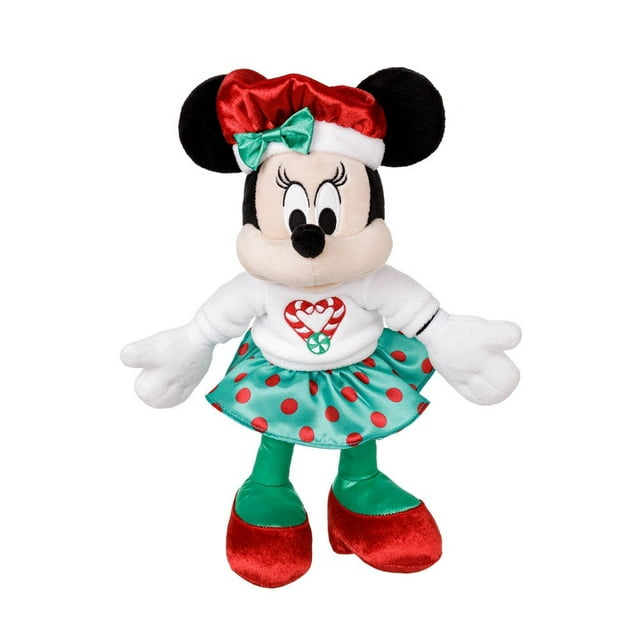 Disney Minnie Mouse Holiday Plush - Walmart.com