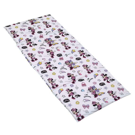 Disney Minnie Mouse Awesome Toddler Nap Pad Sheet for Daycare and ...