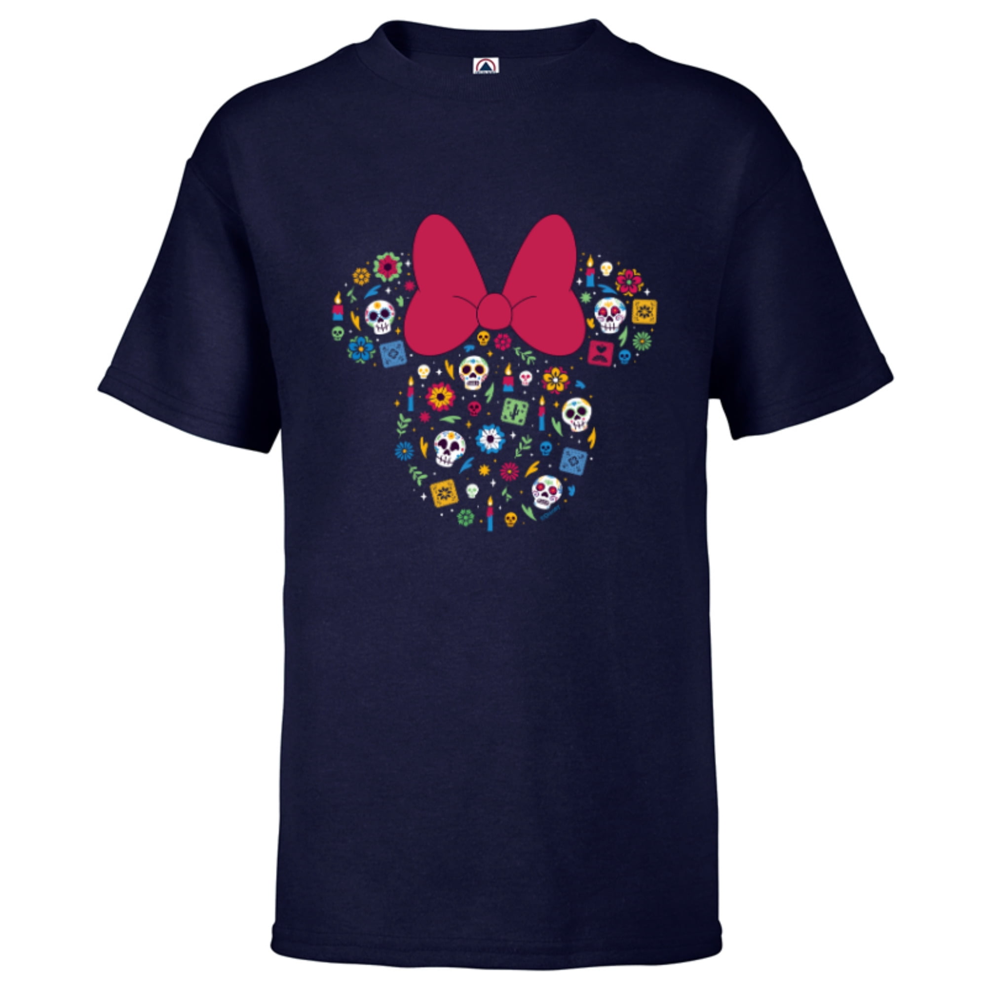 Disney Minnie Mouse Icon Día de los Muertos Day of the Dead - Short ...
