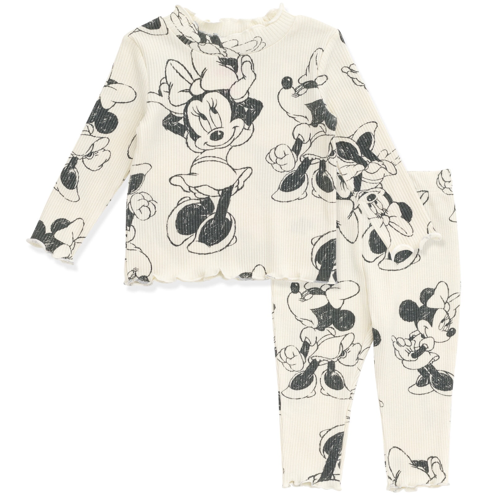 Disney Minnie Mouse Infant Baby Girls T-Shirt and Pants Infant to ...