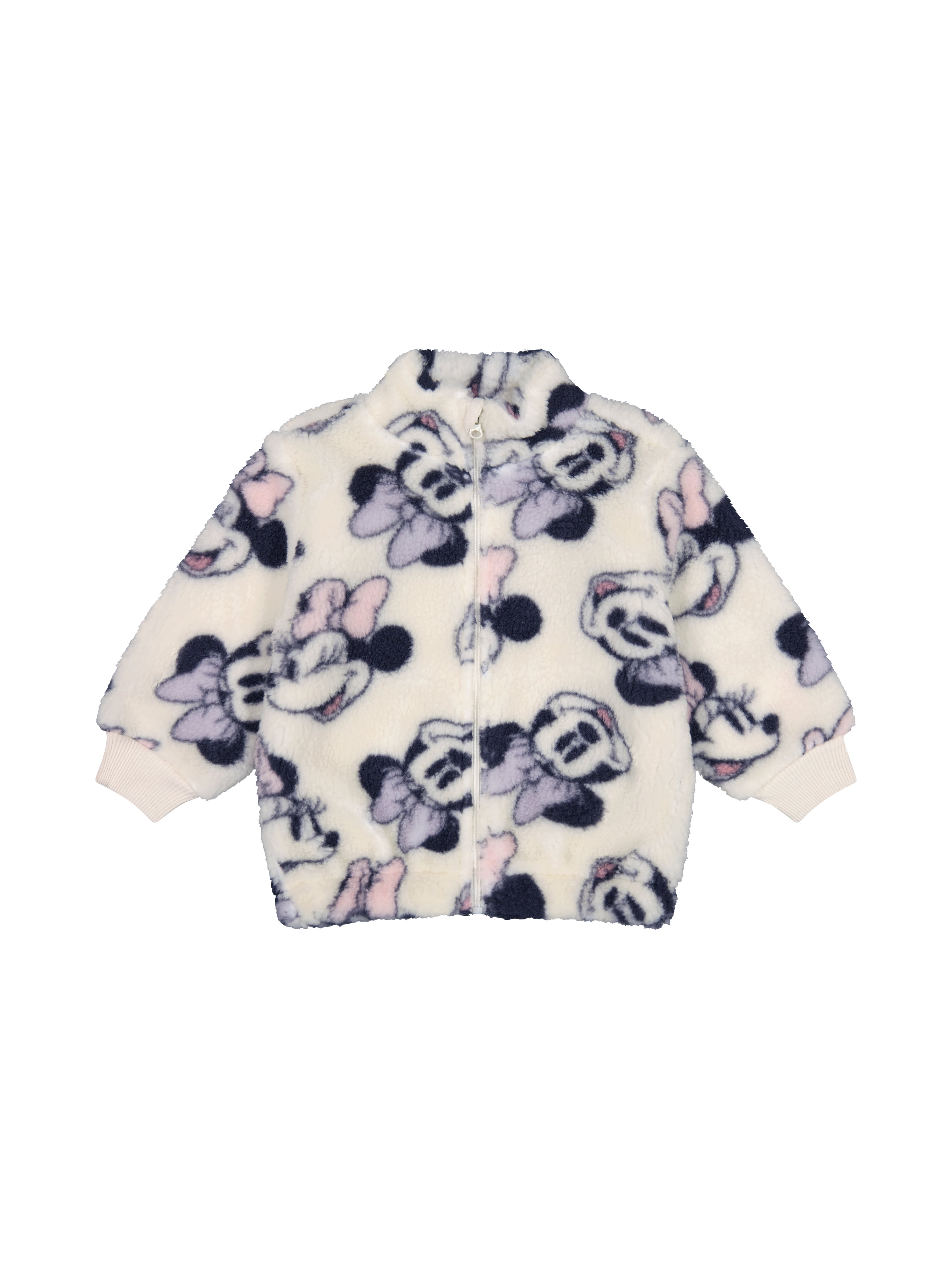 Disney Minnie Mouse Infant Girl High-Pile Fleece Jacket, Sizes 12-24 ...