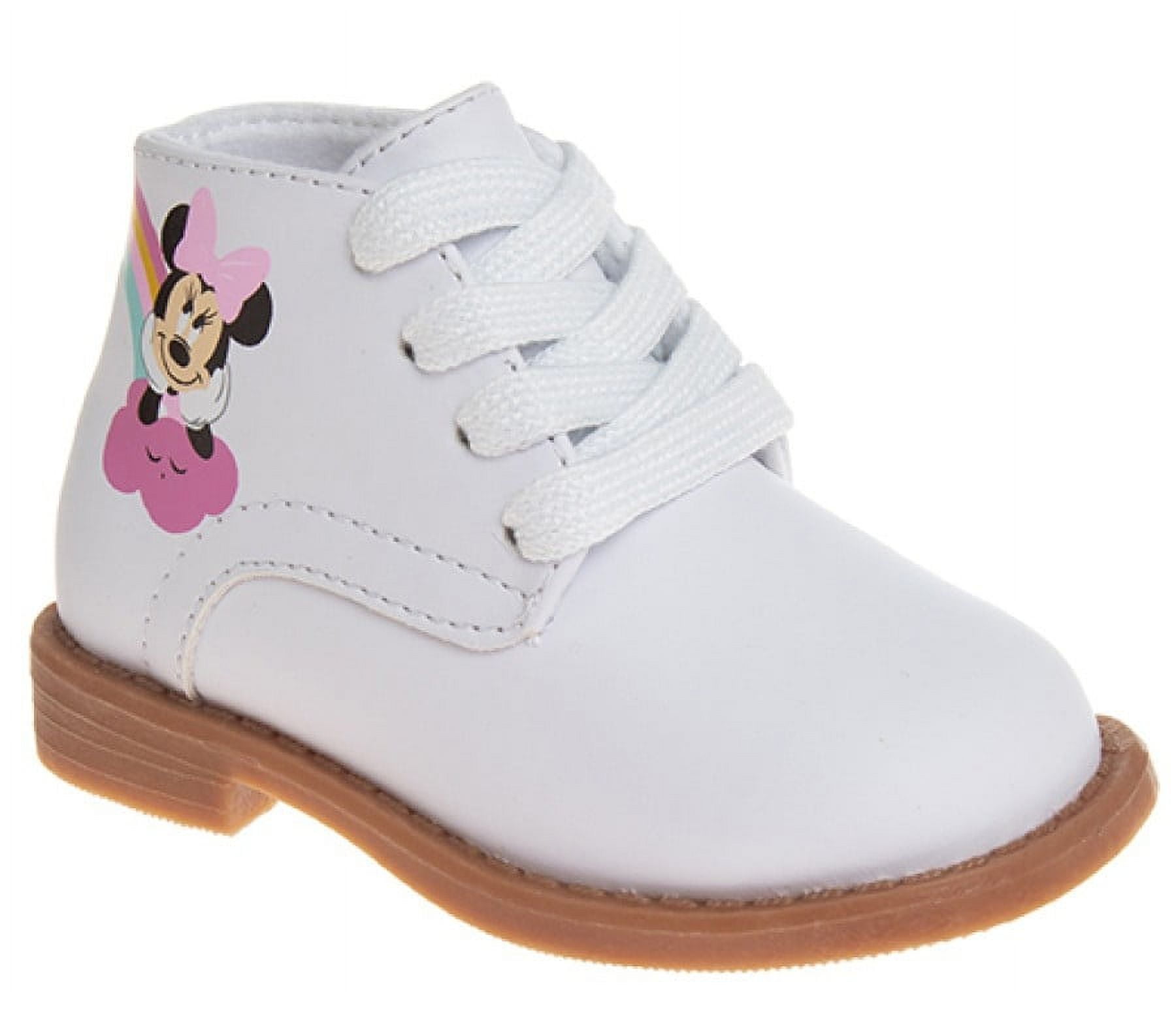 Disney Minnie Mouse Infant Walking Shoes - White, 2 - Walmart.com