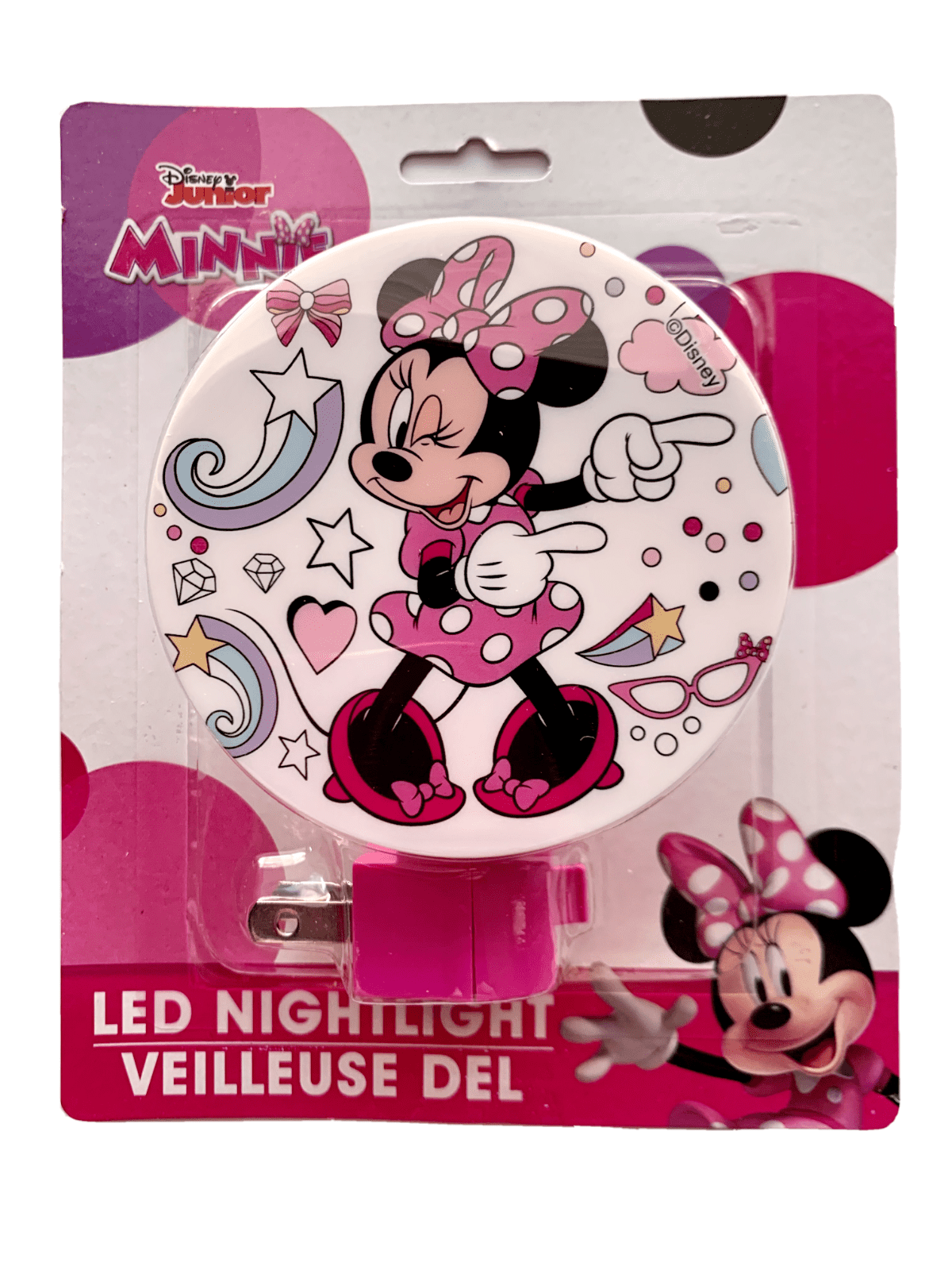 Disney Minnie Mouse LED Nightlight - Walmart.com