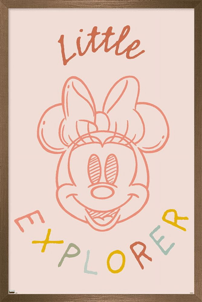 Disney Minnie Mouse - Little Explorer Wall Poster, 22.375" x 34 ...