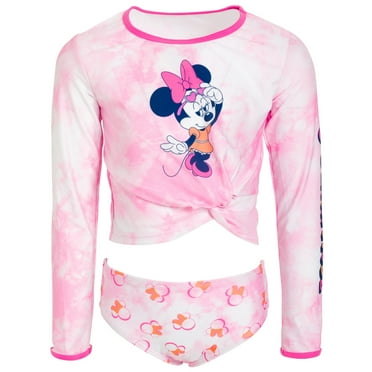 Disney Frozen Elsa Girls Rash Guards, Long Sleeves, Kids Character ...