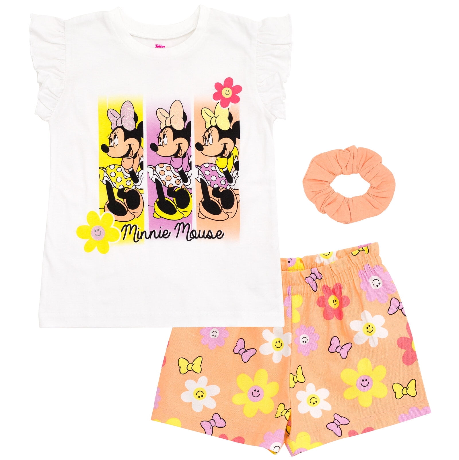 Disney Minnie Mouse Little Girls Tank Top French TerryShorts and ...
