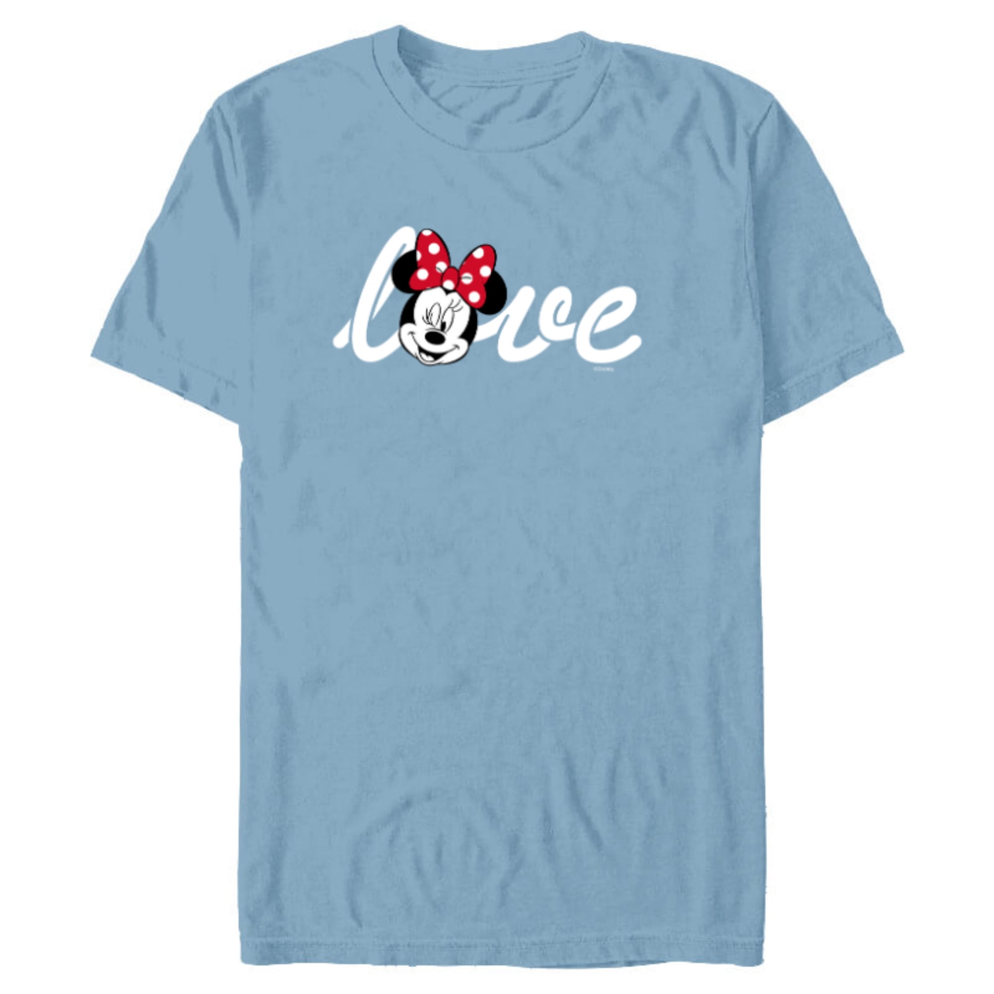 Disney Minnie Mouse Love Wink Valentine’s Day - Short Sleeve Blended T ...