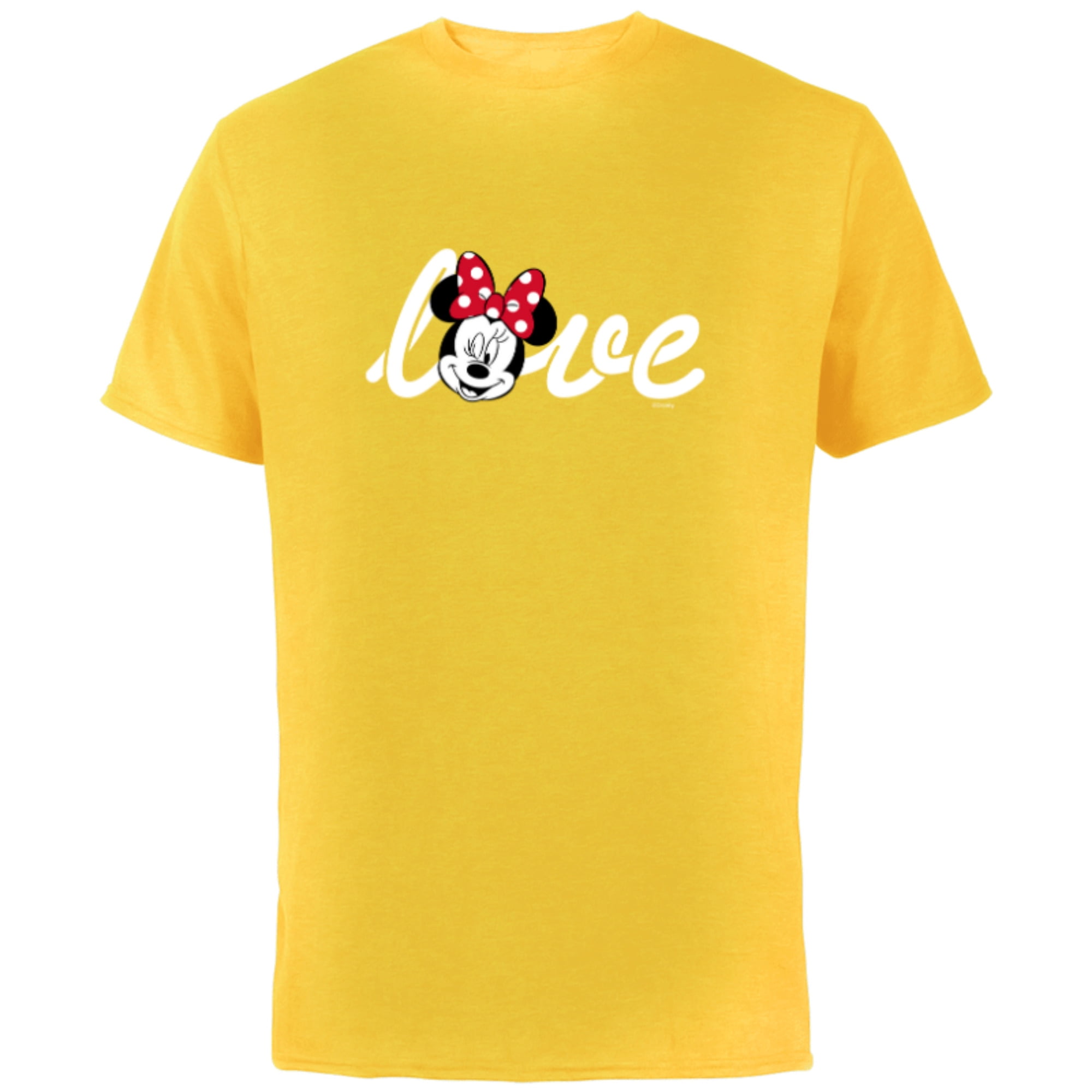 Disney Minnie Mouse Love Wink Valentine’s Day - Short Sleeve Cotton T ...