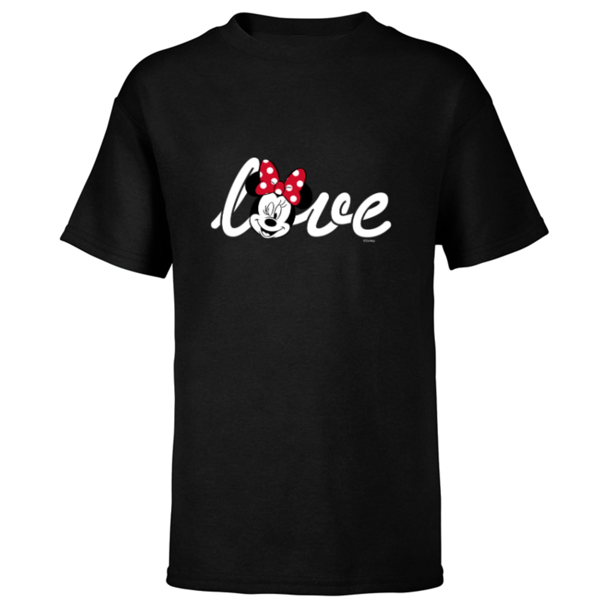 Disney Minnie Mouse Love Wink Valentine’s Day - Short Sleeve T-Shirt ...