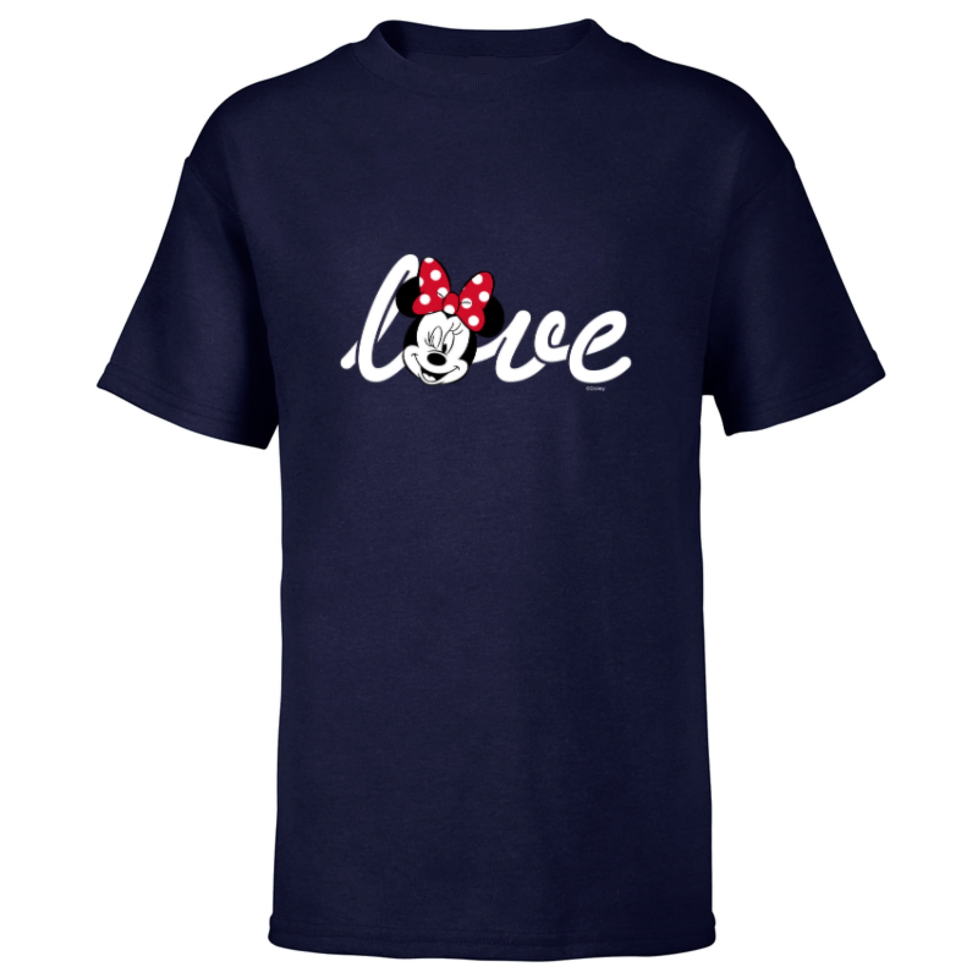 Disney Minnie Mouse Love Wink Valentine’s Day - Short Sleeve T-Shirt ...